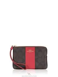 แท้ 100 % New coach 58035 (Original) คล้องมือ 1 ซิป S | Lazada.co.th