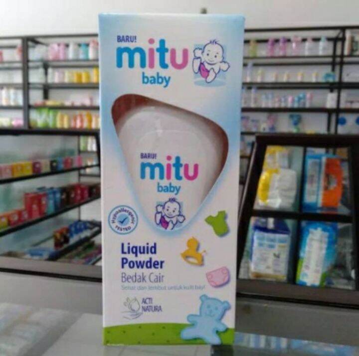Mitu Baby Liquid Powder Bedak Cair 100gr | Lazada Indonesia