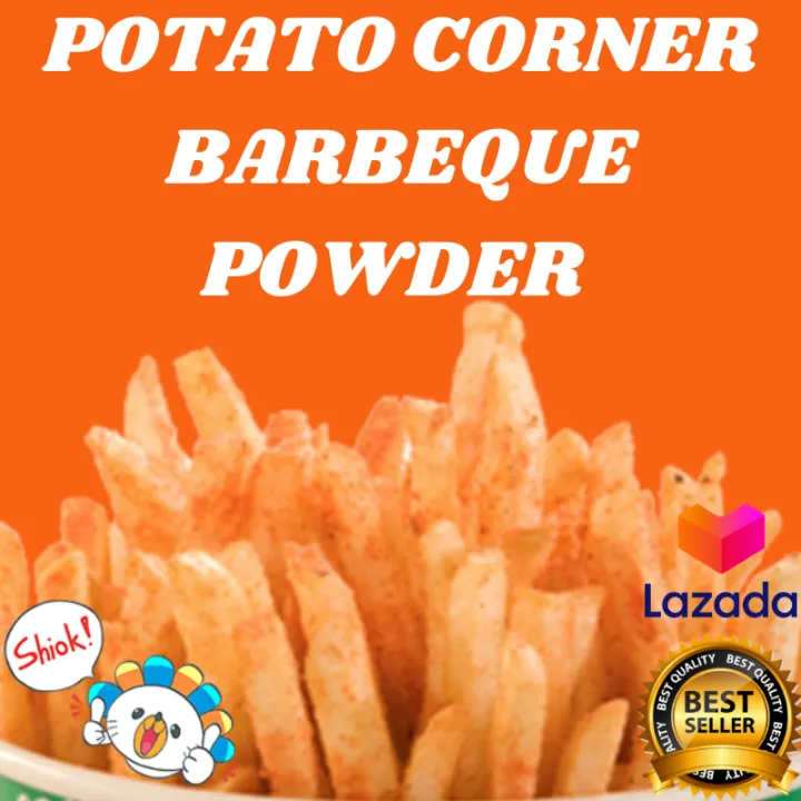 AUTHENTIC POTATO CORNER Barbeque Powder for Fries, Chicharon, Nachos ...