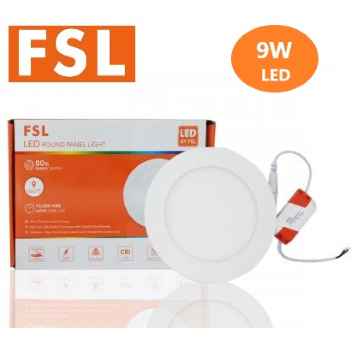 FSL 4 9W ROUND LED SLIM PANEL LIGHT | Lazada