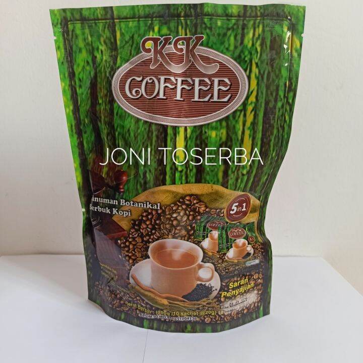 Kopi KK Coffee 5 in 1 1pack = 10 sachet | Lazada Indonesia