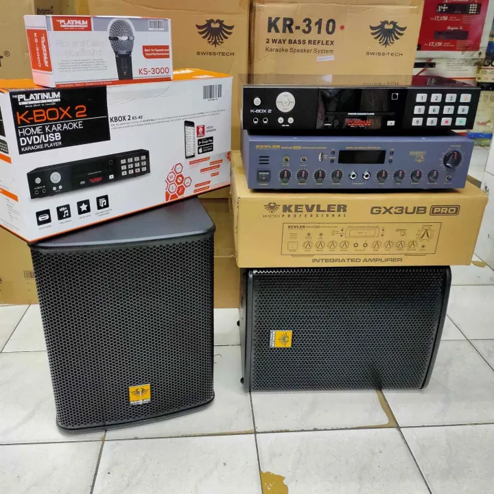 KEVLER PLATINUM Bundle KBOX2 + KR310 + GX3UBPRO Player/Speaker ...