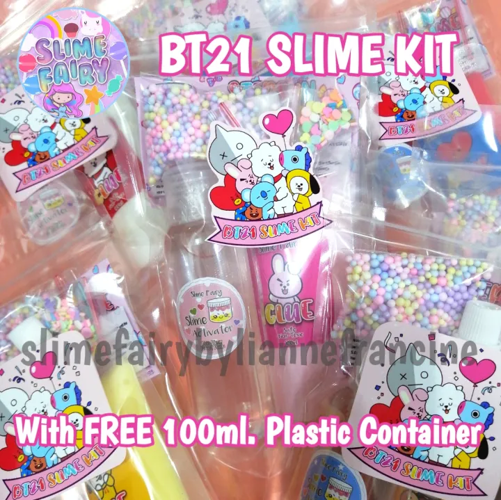BT21 SLIME KIT | SLIME FAIRY by Lianne Francine | Lazada PH