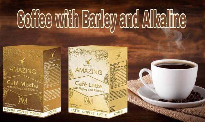 Amazing Caffe Latte with Barley & Alkaline | Lazada PH