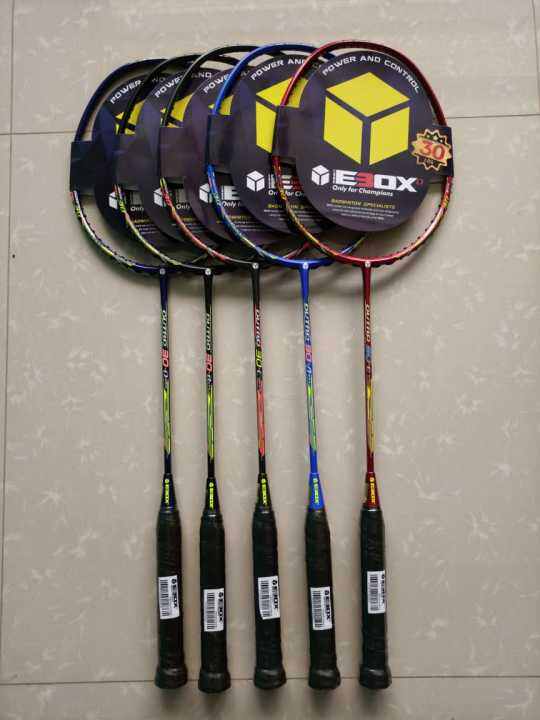 Raket ebox dutro 30 original/ raket bulutangkis/ raket badminton ...