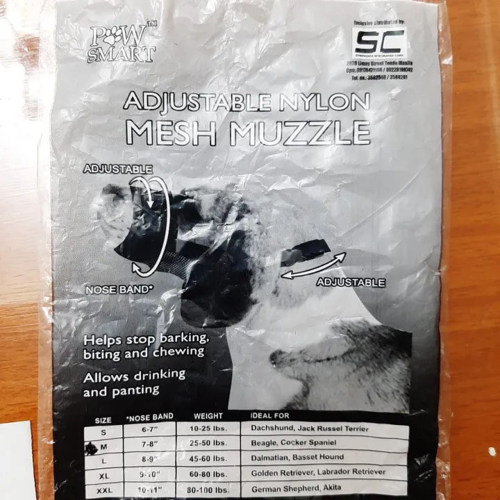 Dog Muzzle Mesh Type Busal | Lazada PH
