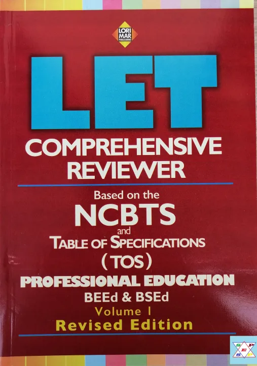 LET REVIEWER-PROFESSIONAL EDUCATION VOLUME 1 | Lazada PH