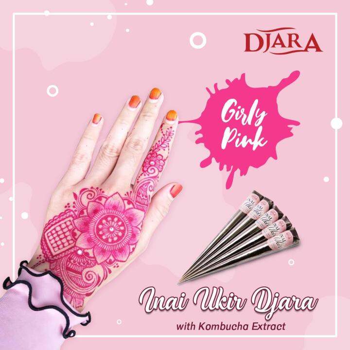 Inai Ukir / Inai Lukis Mix DJARA HENNA | Lazada