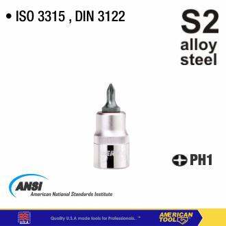 1/2 DR PH1 x 55mm Driver Bit Socket 8957993 American Tool | Lazada ...