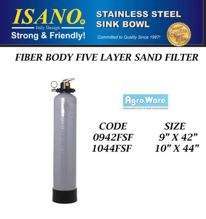 ISANO Five Layer Sand Water Filter | Lazada