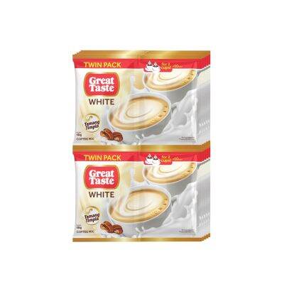 Great Taste White 3-in-1 Coffee Twin Pack Sachets 50g x 10