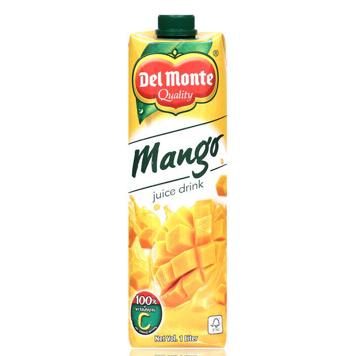 Del Monte Mango Juice Drink Tetra 1L | Lazada PH