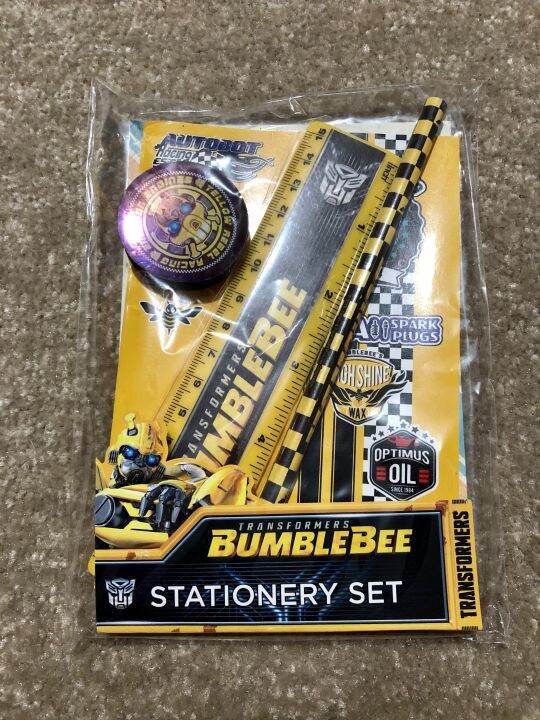 Transformer Bumblebee Stationery Set | Lazada PH