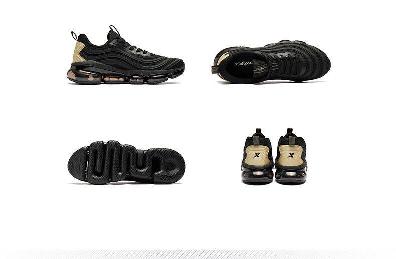 Xtep [Dynamic Foam Lite] รองเท้าวิ่งผู้ชายตาข่ายระบายอากาศเต็มปาล์มเบาะ ...