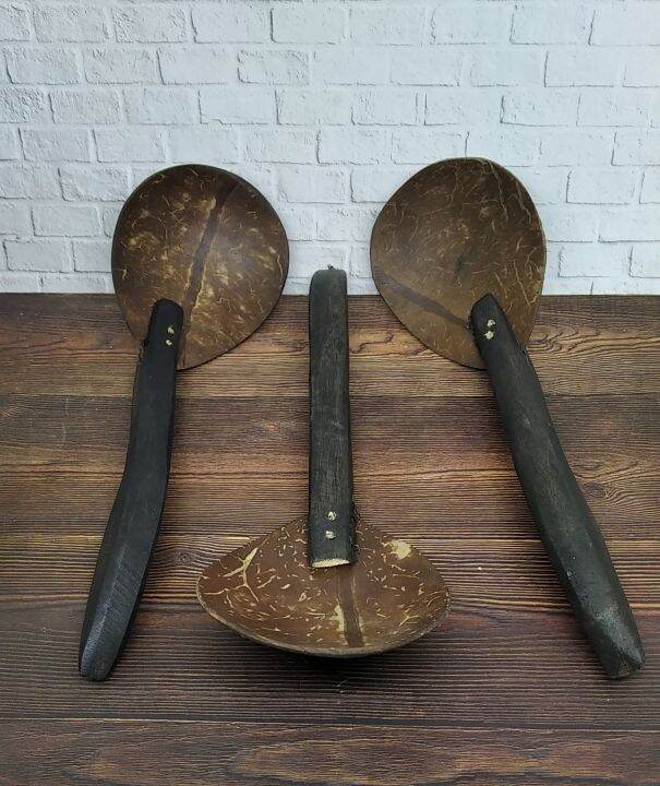 IRUS BATOK KELAPA 3 PCS IRUS GAGANG KAYU TRADISONAL | Lazada Indonesia
