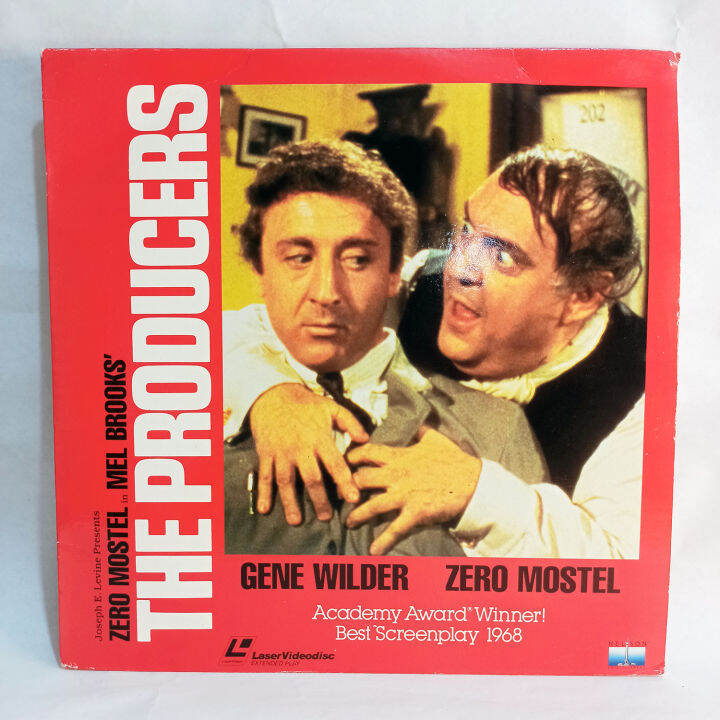 The Producers (1967) - Gene Wilder, Zero Mostel - Comedy LD Laserdisc ...