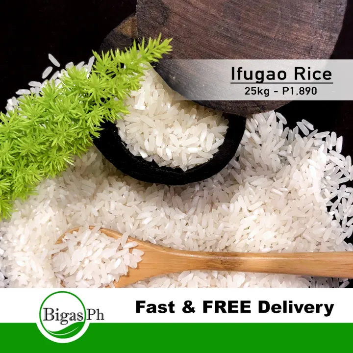 Bigas PH Ifugao Rice 25kg | Lazada PH