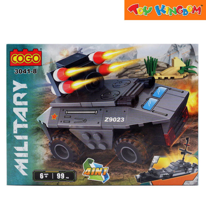 Cogo Military Tank Building Blocks | Lazada PH