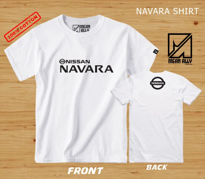 NIssan Navara Car Shirt Mean Ally Clothing | Lazada PH