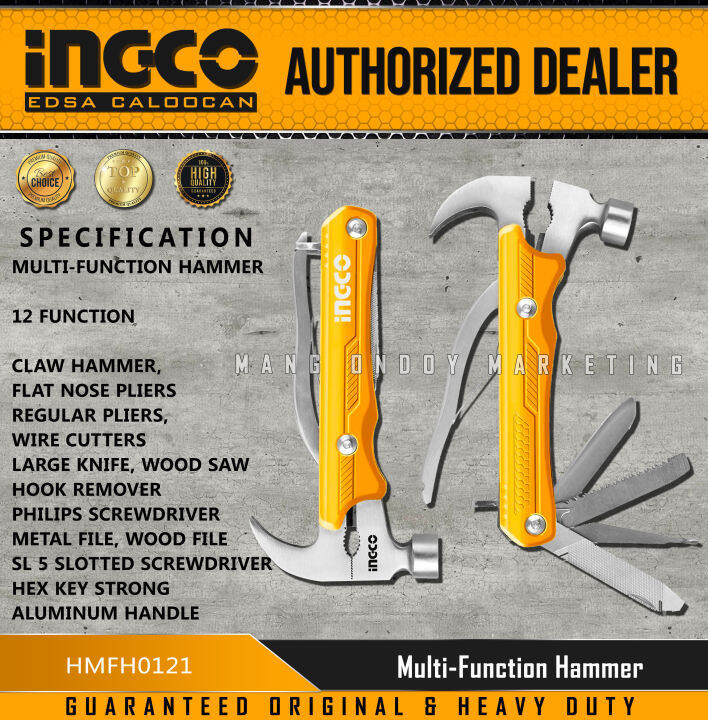 INGCO Multi-Function Hammer HMFH0121 | Lazada PH