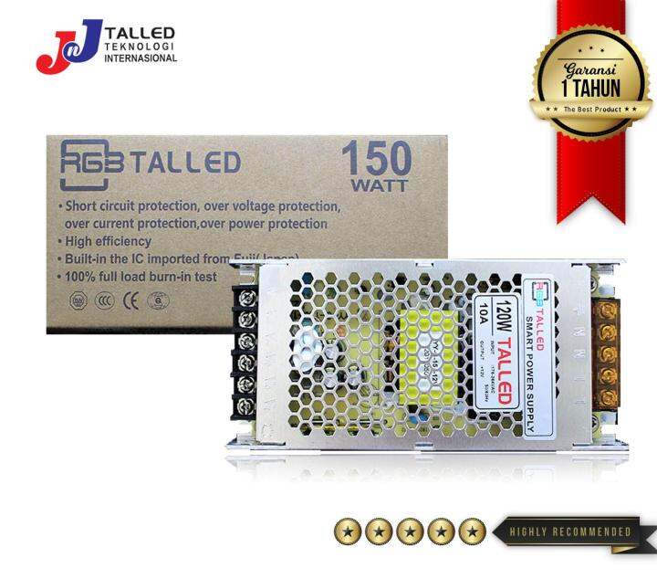 Power Supply Indoor DC 12 volt - 150 Watt / Adapter Trafo LED 12V ...