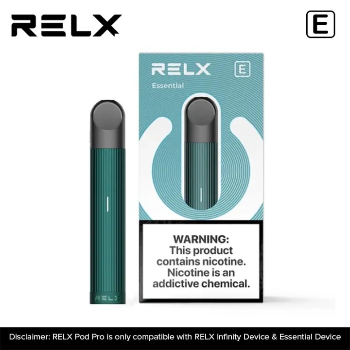 RELX ESSENTIAL GREEN Device For RELX Pro Pods Simple Easy Charging Leak ...