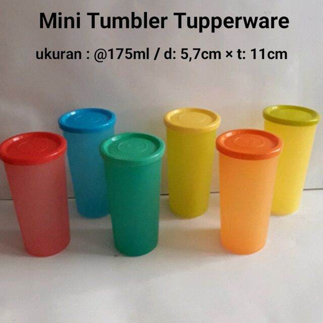 TUPPERWARE MINI TUMBLER-1 PCS | Lazada Indonesia