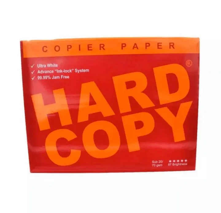 Hard Copy 8.5x11 Short Bond Paper 1 Ream 500 Sheets | Lazada PH