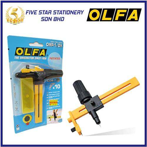 OLFA Deluxe Compass Cutter CMP-1/DX Stationary Compass Cutter Stationery Ratchet System | Lazada