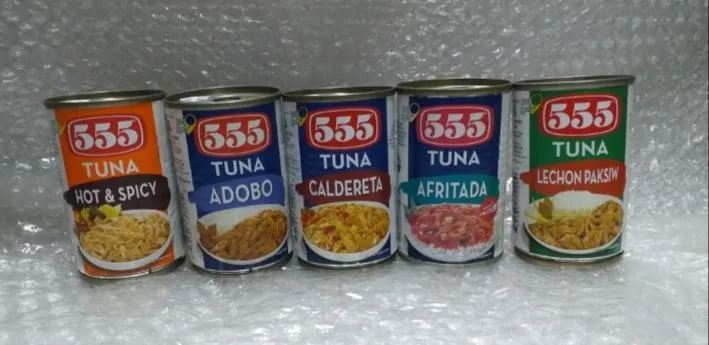 555 TUNA 155g 7 Canned 7 Flavor | Lazada PH