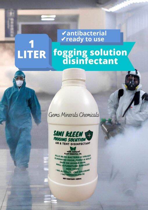 Sani Kleen Fogging Misting Solution Air & Tent Anti-Bacterial Ready to ...