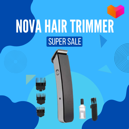 NOVA NS-216 Wireless Rechargeable Hair Cut Trimmer | Lazada PH