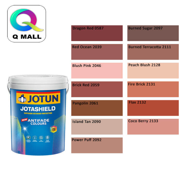 (0587-2133) 15L Jotun Jotashield Antifade Colours Exterior Paint Part 3 ...