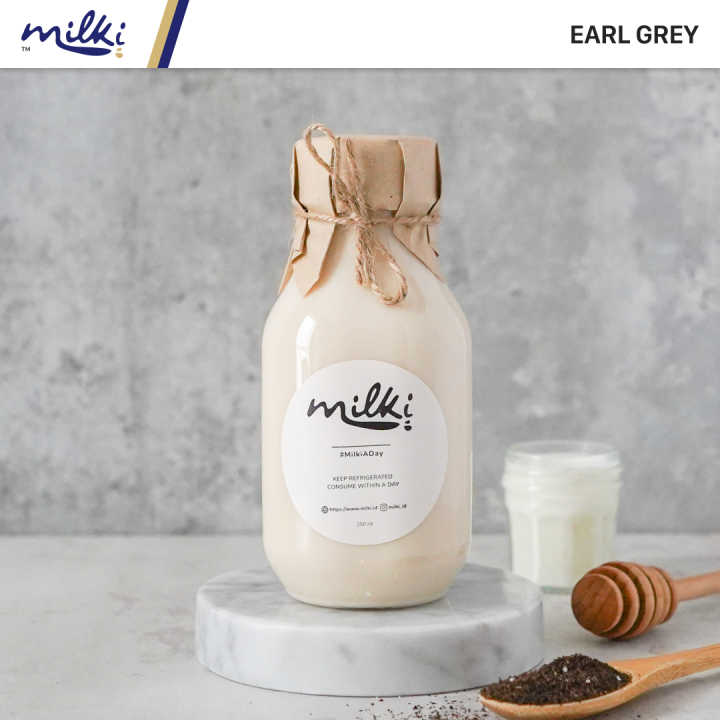 MILKI Premium Earl Grey Honey Milk | Lazada Indonesia