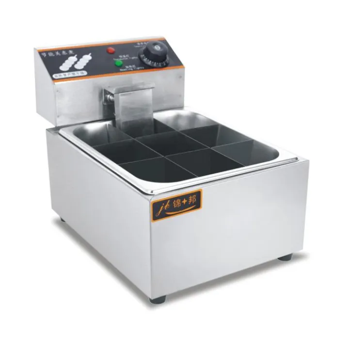 Jinbang JB-EH9 electric slow food boiler 9 holes oden cooker 6L hotpot ...