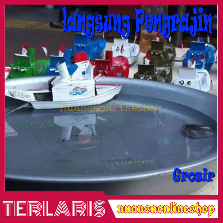 Perahu Kapal Api Otok Otok Mainan Anak Jadul Tradisional | Lazada Indonesia