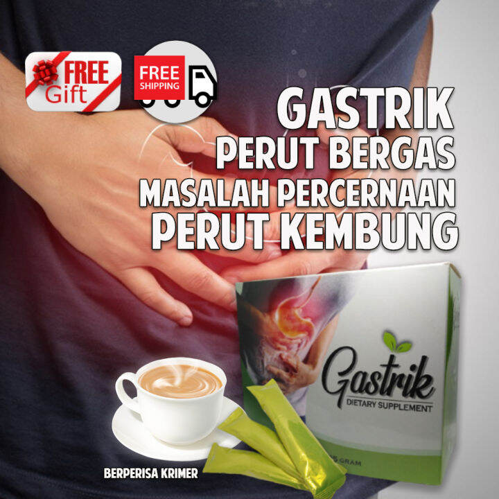 Ubat Gastrik (15 sachet) Berkesan melegakan sakit perut - Berperisa ...