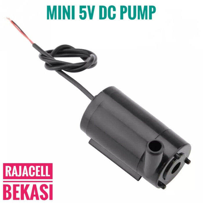 Mini Submersible Water Pump Pompa Air Celup 3V 5V DC Hitam | Lazada ...