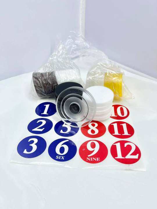 4.5 mm (THIN) Fiber Pool Pitchas with FREE Sticker / Pool Pitcha ...