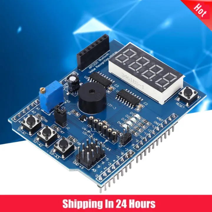 Multifunctional Expansion Board Shield Basic Learning Kit for Arduino UNO R3 | Lazada PH