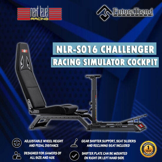 Next Level Racing (NLR-S016) Challenger Racing Simulator Cockpit | Lazada