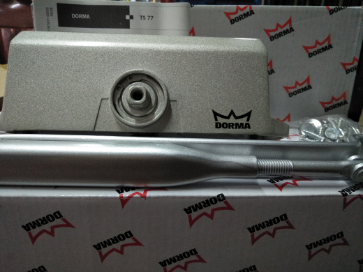 Doorcloser DORMA TS77 silver ORIGINAL / DORMA TS77 / DORMA | Lazada ...
