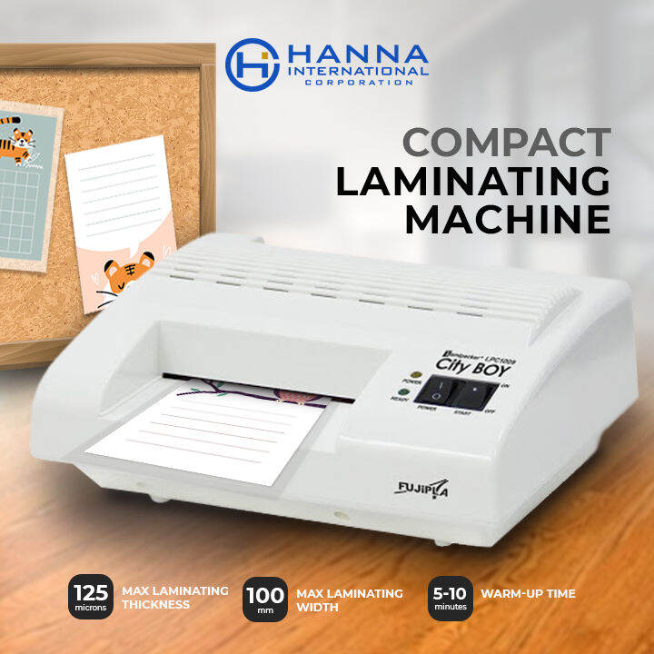 Compact Office Laminator - FUJIPLA LAMIPACKER CITY BOY | Lazada PH