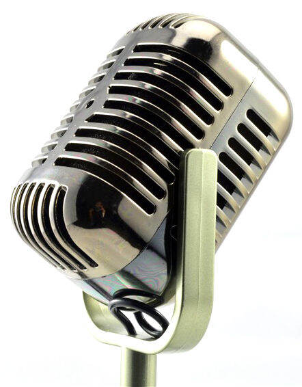 Condenser Microphones Classical Design Vintage Retro - Silver | Lazada ...