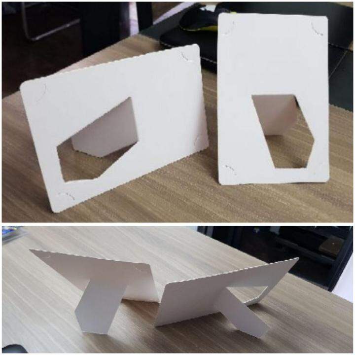 4R Thick Plain White Photo Standee Frame | Lazada PH