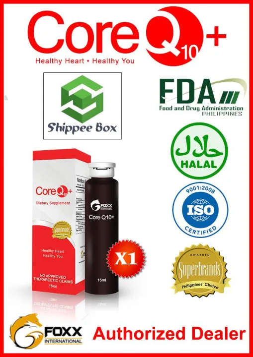 CoreQ10+ (15ml) with CoEnzymeQ10, Fish Oil, Prune Extract, Vitamin B ...