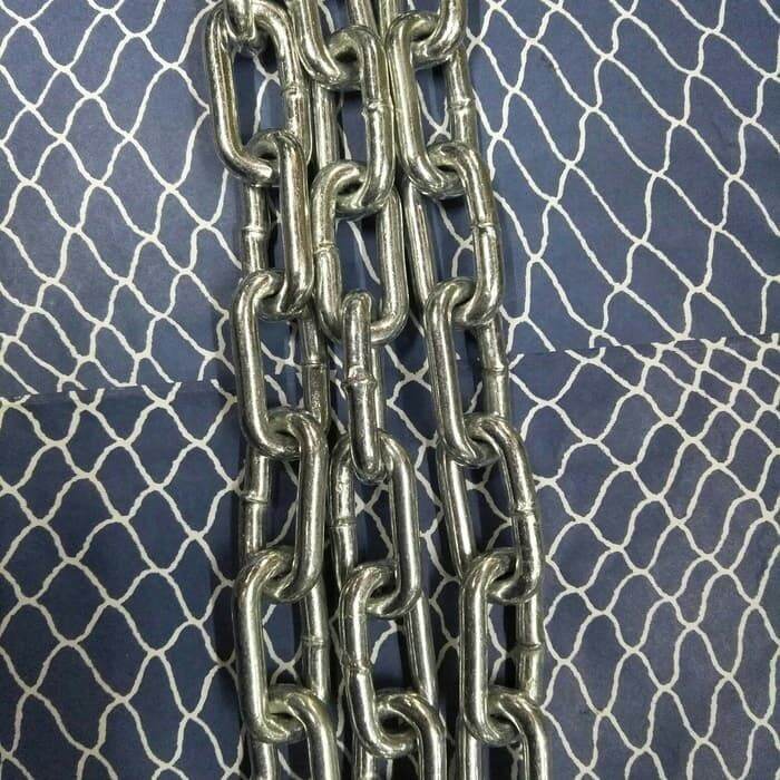 Rantai besi 6mm / Rantai kapal 6mm /Rantai galvanis | Lazada Indonesia