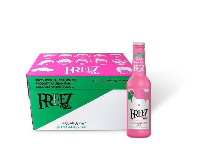 Freez Mix Soda Drinks Strawberry 24 bottle | Lazada