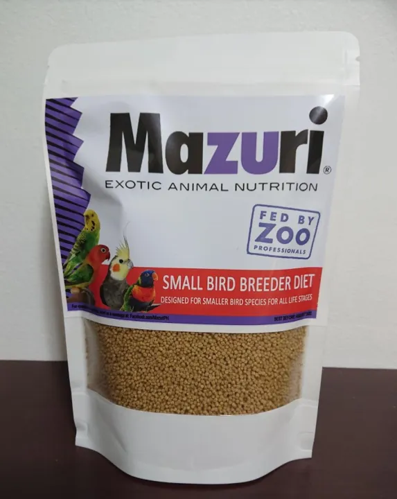 Mazuri Small Bird Diet 1lb (love bird, parakeet, other small bird ...