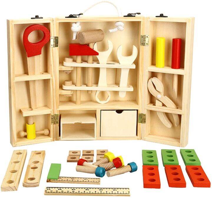 FS#267 Wooden Carpenter Toy Set | Lazada PH